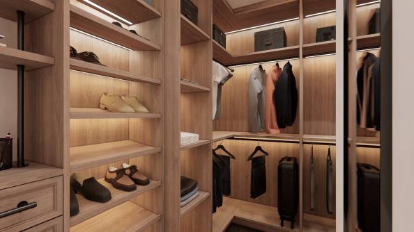 DESAIN PERENCANAAN WARDROBE IMPIAN