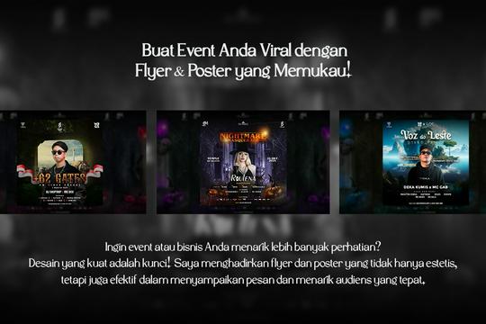 Buat Event Anda Viral dengan Flyer & Poster yang Memukau!