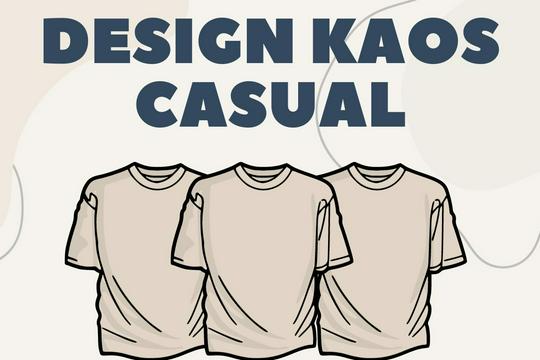 Design Kaos Casual