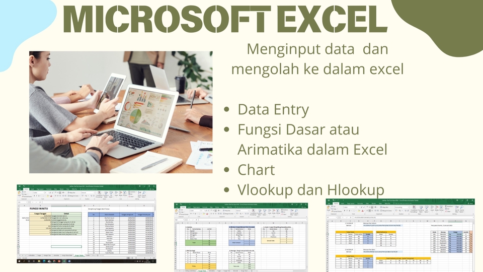 Menginput dan mengolah data ke excel