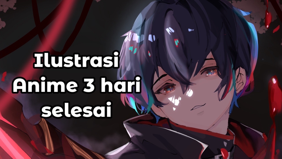 Jasa ilustrasi kartun, Anime, Manga, semi realism