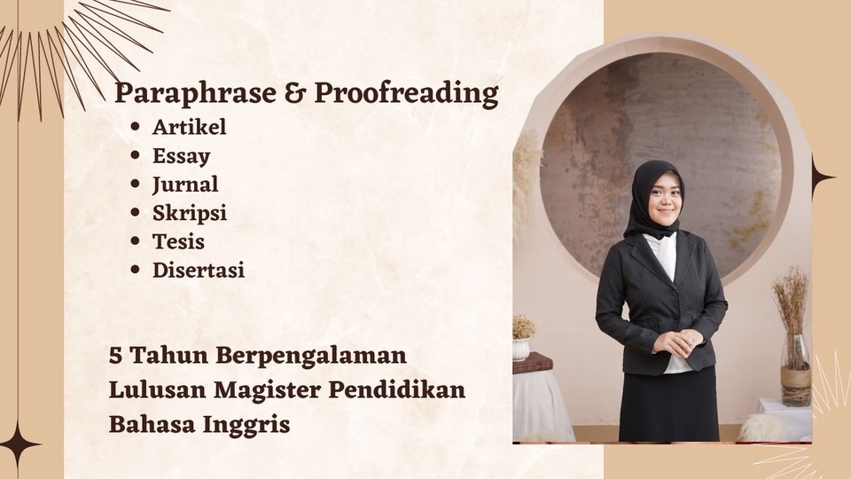 Paraphrase dan Proofreading Teks Bahasa Inggris