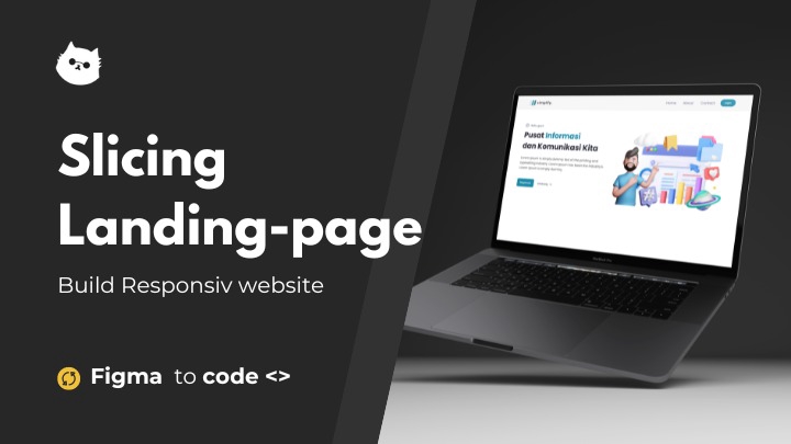 Slicing Desain Landing Page ke HTML/CSS/JS Responsif