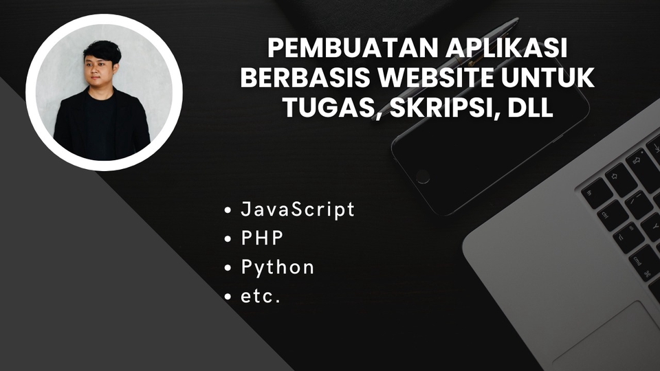 Jasa Pembuatan Website Untuk Tugas, Skripsi, dll