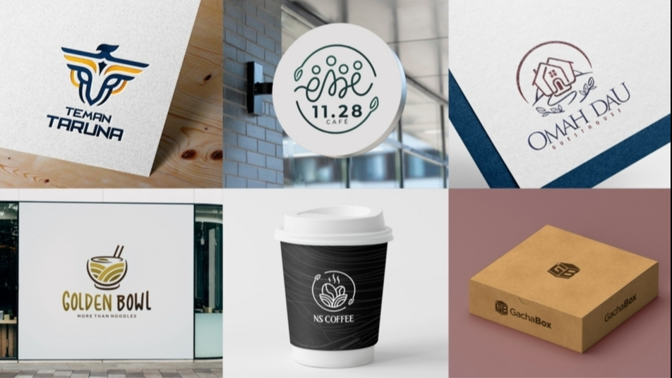 DESAIN LOGO SIMPLE MURAH DAN CEPAT, REVISI SEPUASNYA