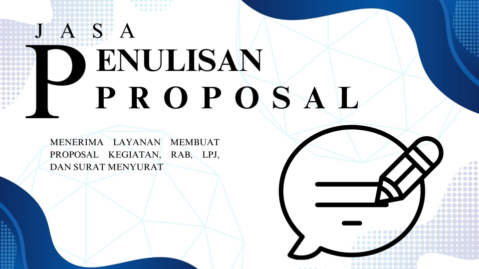 Jasa Pembuatan Proposal Kegiatan, RAB, Dan LPJ
