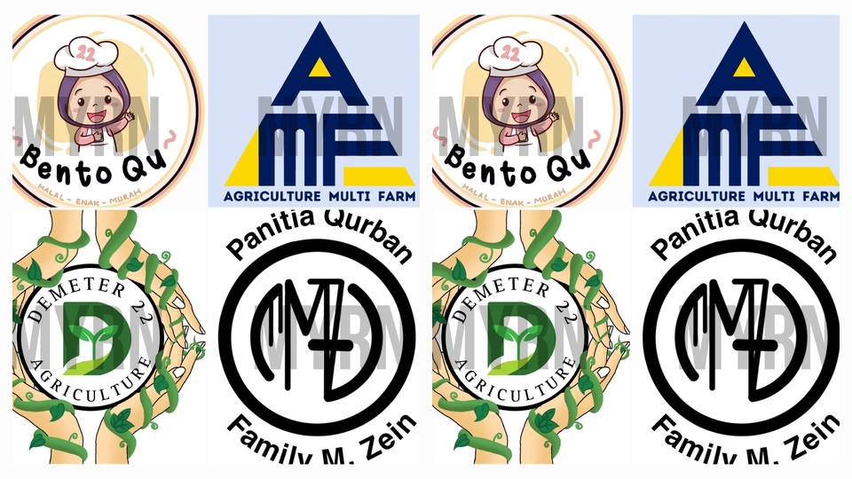 desain/pembuat Logo perusahaan, akun medsos
