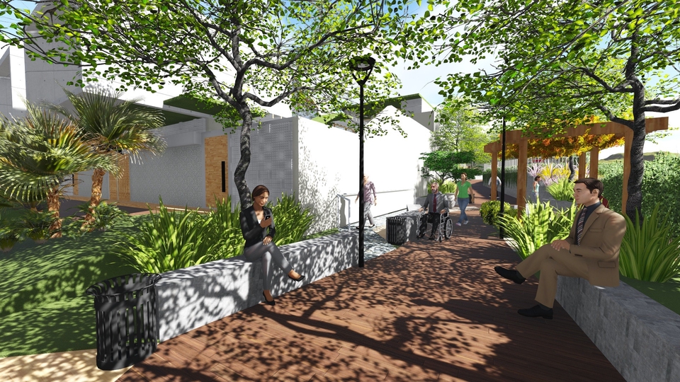Desain Arsitektur Lanskap/Taman 2D & 3D