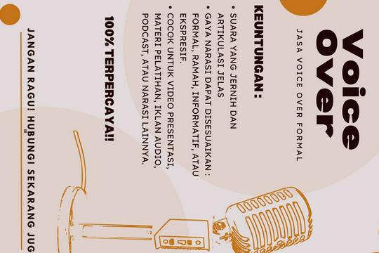 Voice Over Formal dan Ramah