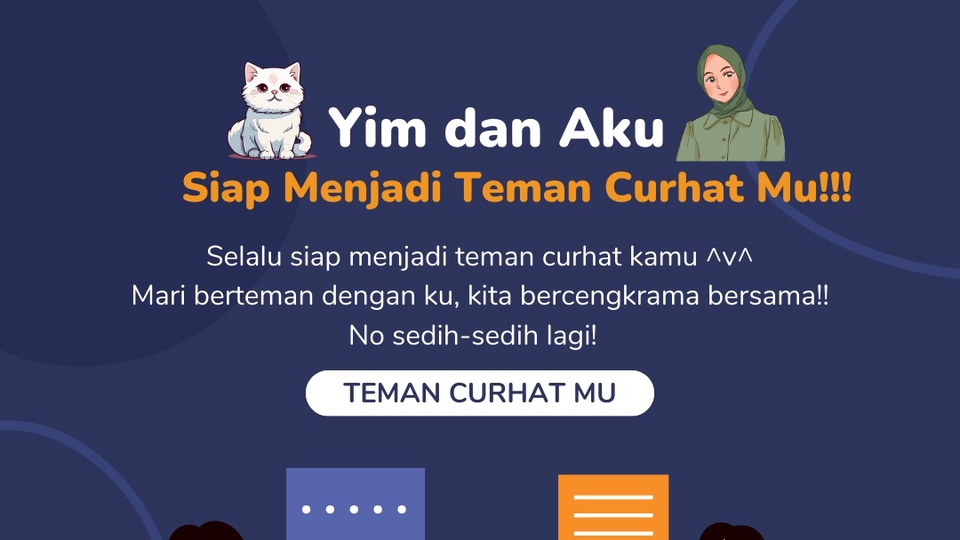 Layanan Konsultasi (Teman Curhat? BISA BANGET!)