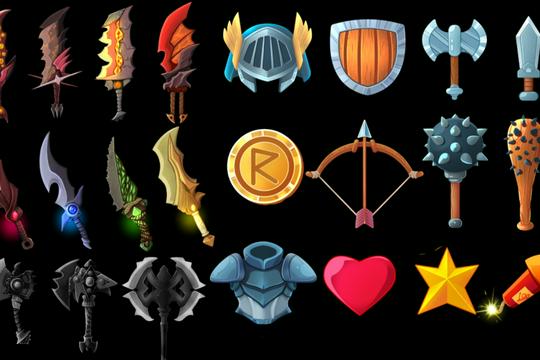 Game asset,props,icon,item,