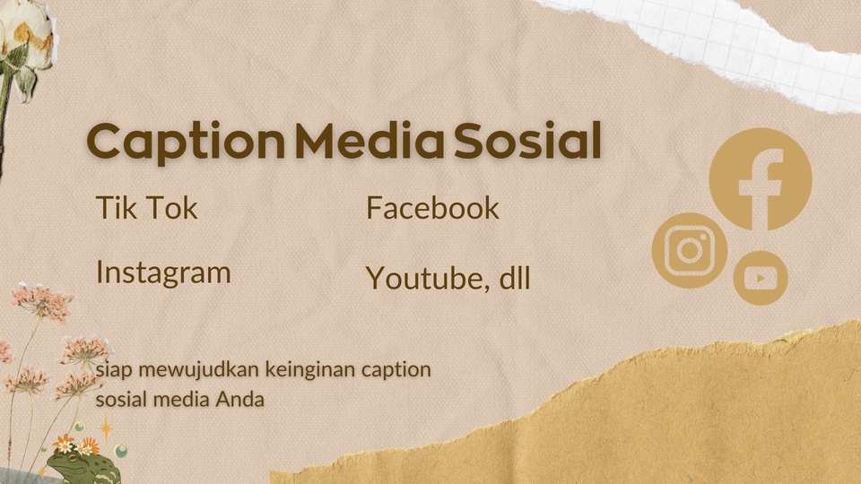 Caption Media Sosial
