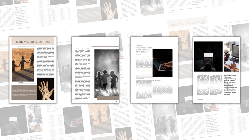 Penulisan & Desain Artikel, Copywriting, Content Blog, Content Website ...