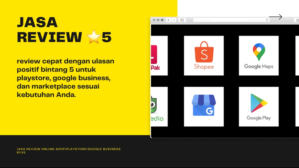 Review Bintang 5 || Shopee, Lazada, Tokopedia, Play Store dan Olshop ...