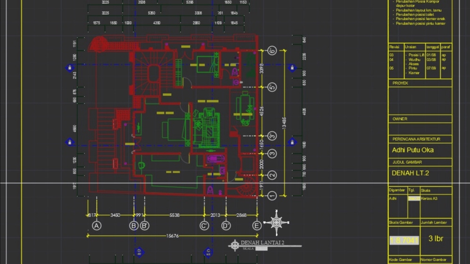 Desain dan Gambar CAD 2D