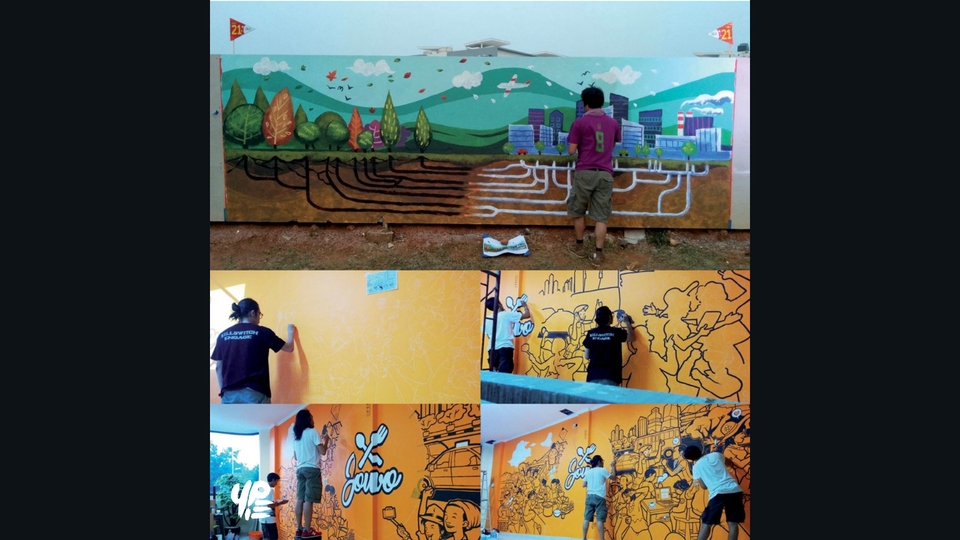 Ilustrasi, Desain Dan Mural
