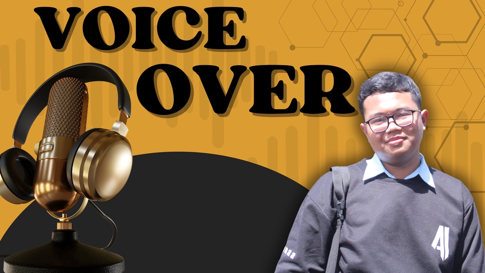 Voice Over Pria Bahasa Indonesia (Iklan/Dubbing/Narasi)