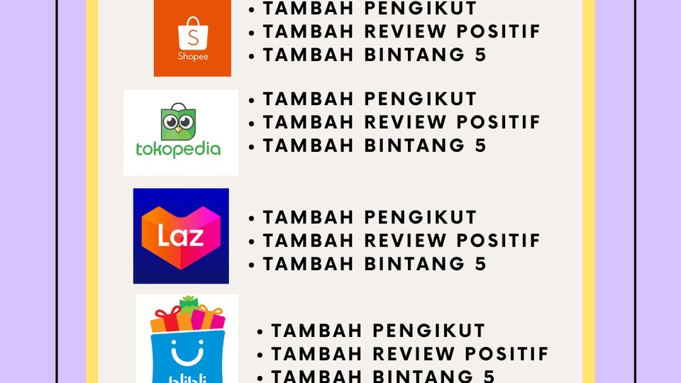 JASA MENGELOLA E COMMERCE / TOKO ONLINE ANDA. SHOPEE, TOKOPEDIA, LAZADA ...