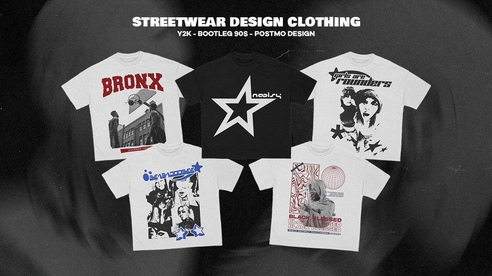 DESAIN KAOS CUSTOM STREETWEAR