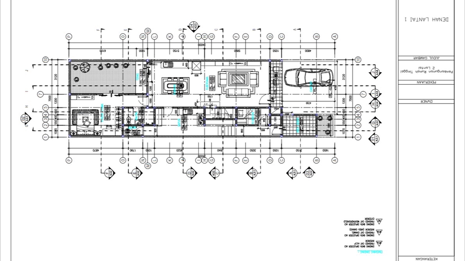 Jasa desain layout denah