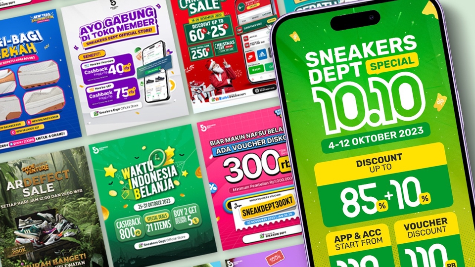 Social Media Design - Banner marketplace - Promo Produk DLL