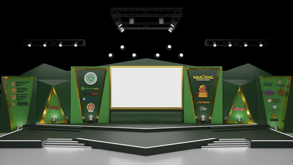 Membuat Video atau Gambar 3D Virtual Stage