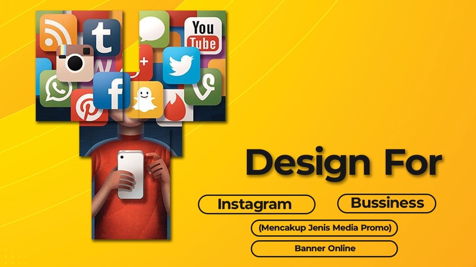 Desain Social Media (Instagram, Bussiness, DLL), Banner Online
