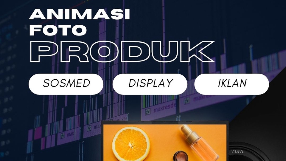 Animasi Produk, menjadikan Foto Produk anda lebih hidup.