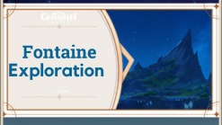 Joki Exploration Map Fountaine Genshin Impact 100%