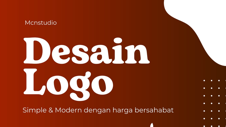 DESAIN LOGO SIMPLE & MODERN HARGA SAHABAT