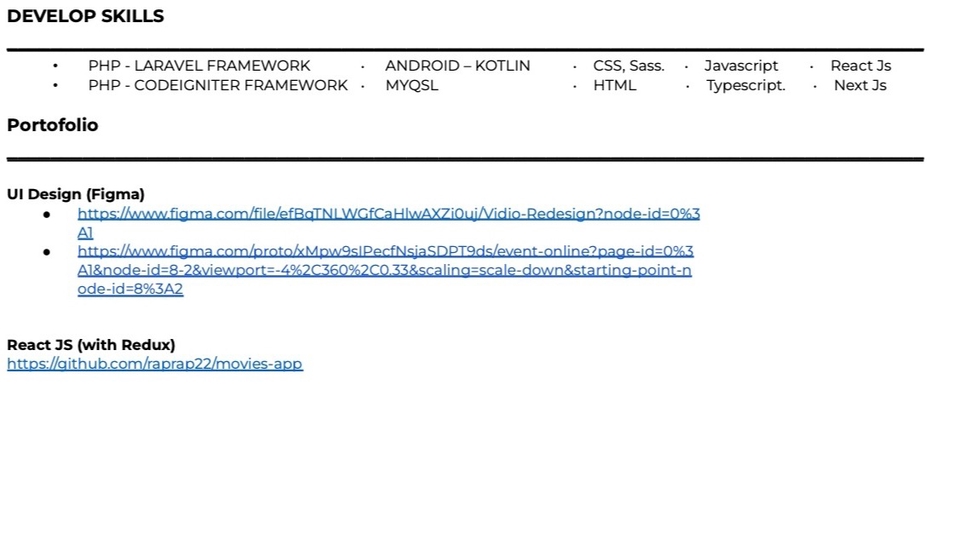 Make Application with Next JS, React JS, and Laravel