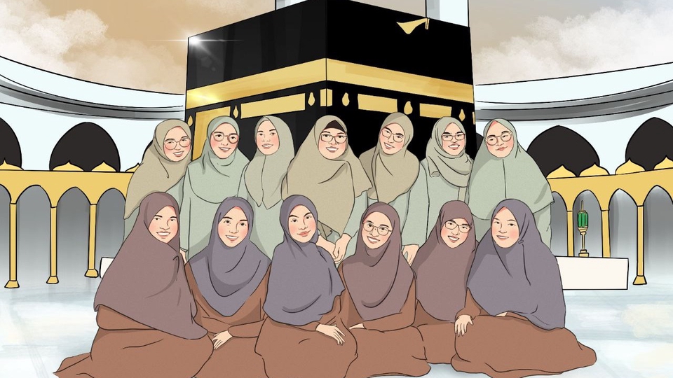 Illustrasi Foto & Potrait Berbagai Style