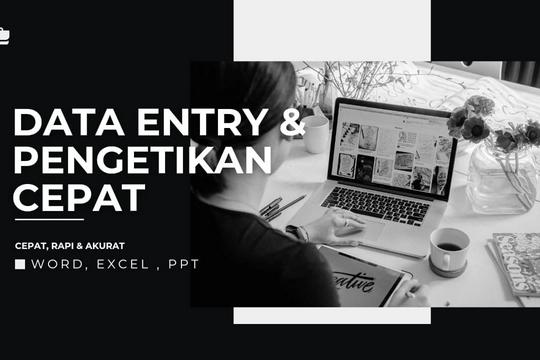 JASA DATA ENTRY % PENGETIKAN CEPAT