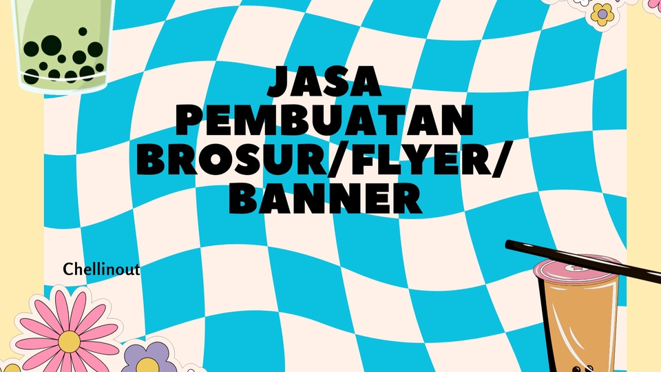 Desain Brosur Simple [Bisa Sehari Jadi]