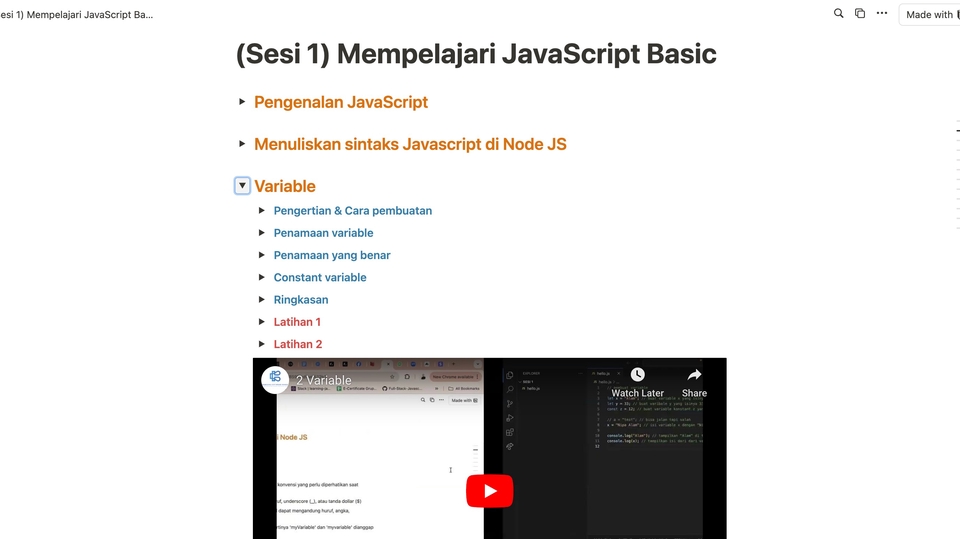 Kursus Private Pembuatan Web & Aplikasi Mobile dari nol