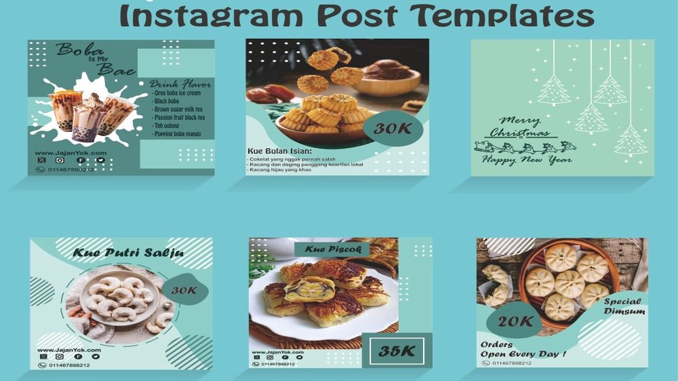 Desain feed Instagram