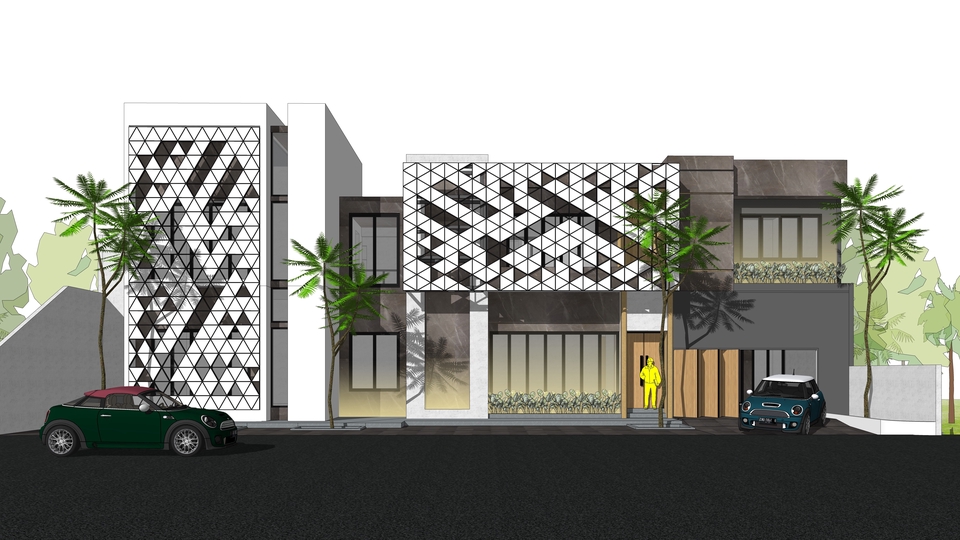 SCHEMATIC DESIGN 3D RUMAH