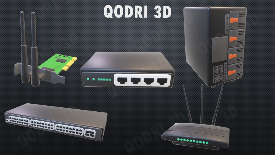 Jasa Desain 3D Icon Murah