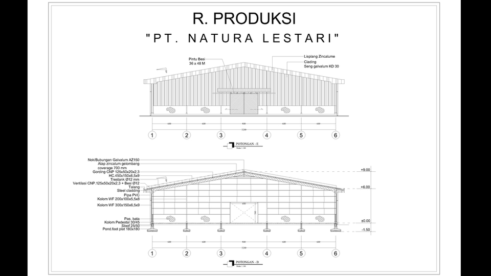 Desain Bangunan 2D Rumah, Ruko, Gedung, Sekolah, Gudang, Rumah sakit ...