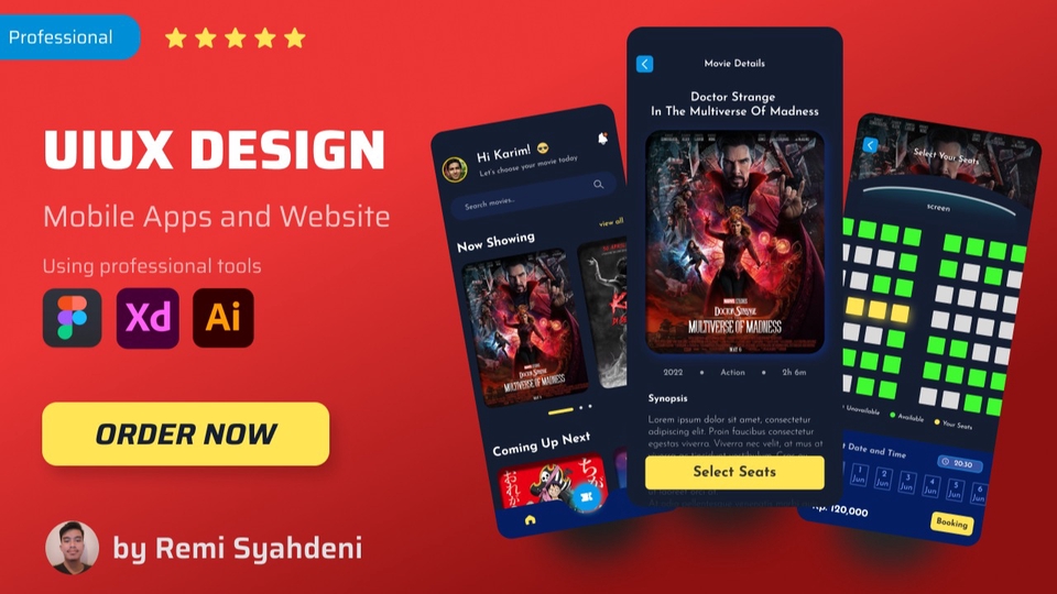 Mobile App Design dan Website Design