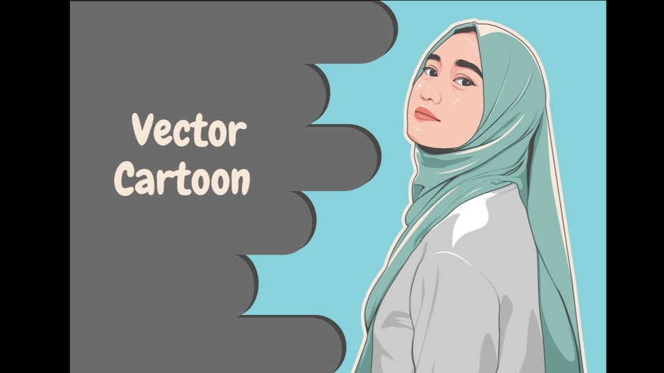 Pembuatan Desain Vector Cartoon Dari Foto Anda