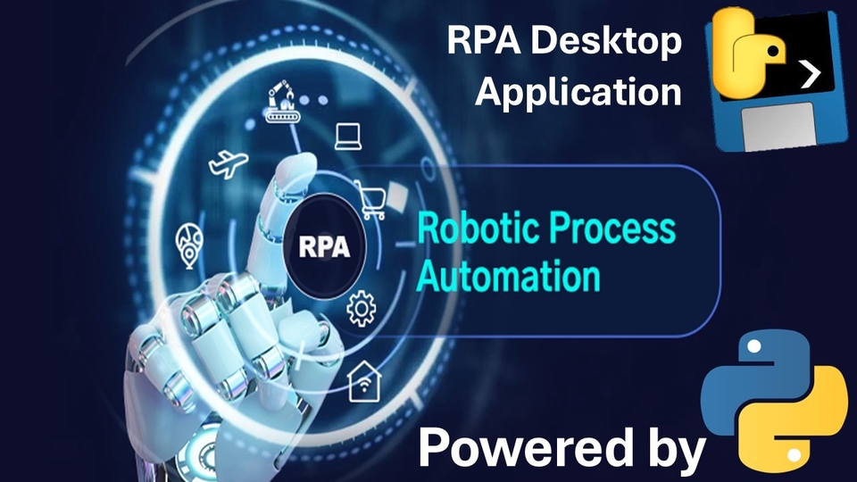 งานออกแบบ RPA Desktop Application ด้วย Python