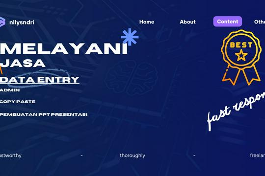 Jasa Data Entry dengan Ketelitian Tinggi