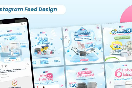 Instagram Feed Design | Marketplace Banner | Website Banner