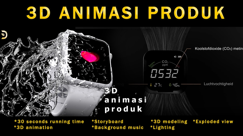JASA 3D ANIMASI PRODUK