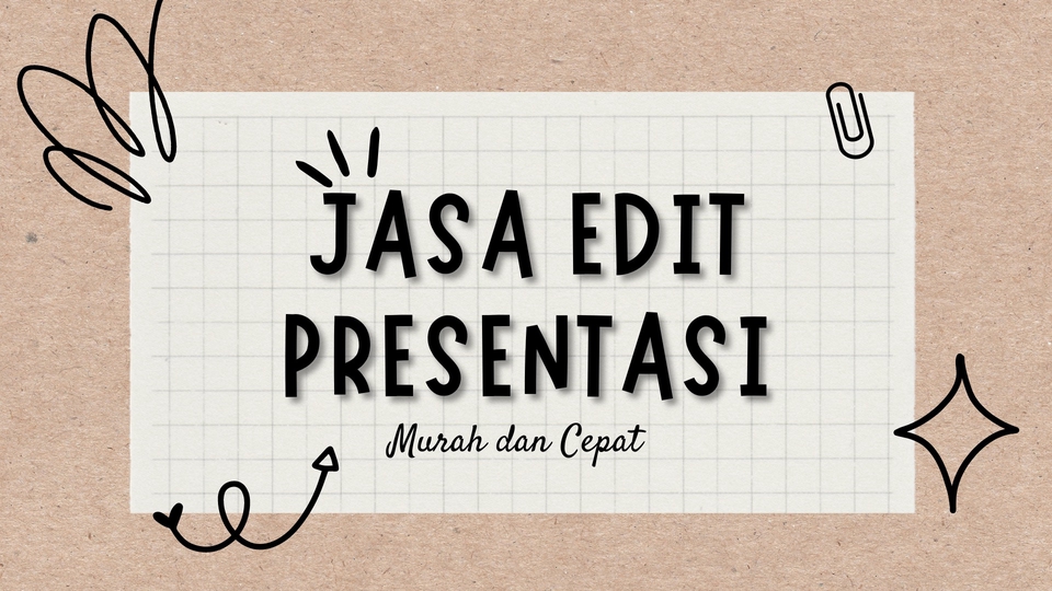 JASA EDIT / BUAT PRESENTASI 24 JAM VIA CANVA / GSLIDE