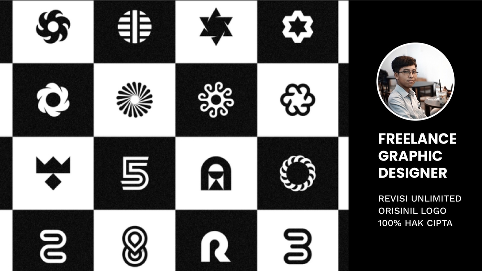 DESAIN LOGO MINIMALIS, MODERN, KEREN DAN KEKINIAN-REVISI BEBAS