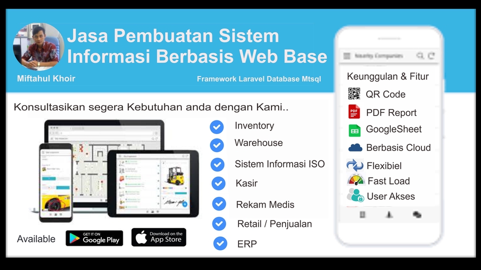 Membuat Aplikasi Mobile Sistem Informasi dengan Laravel