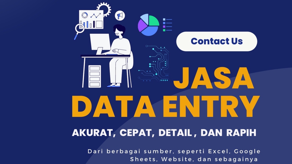 Jasa Data Entry Online (Microsoft Office dan Google Suite)