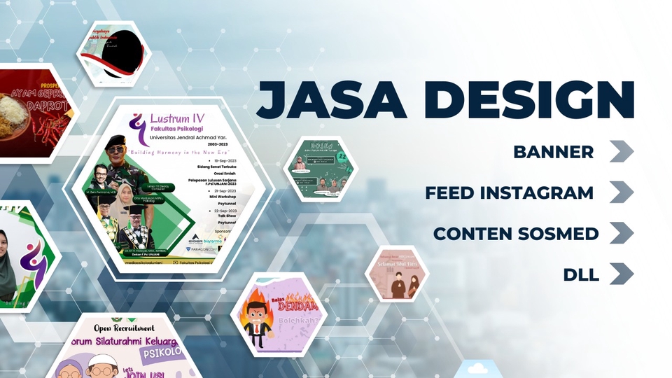 Jasa Design Banner, Feed Instagram dan Media Content